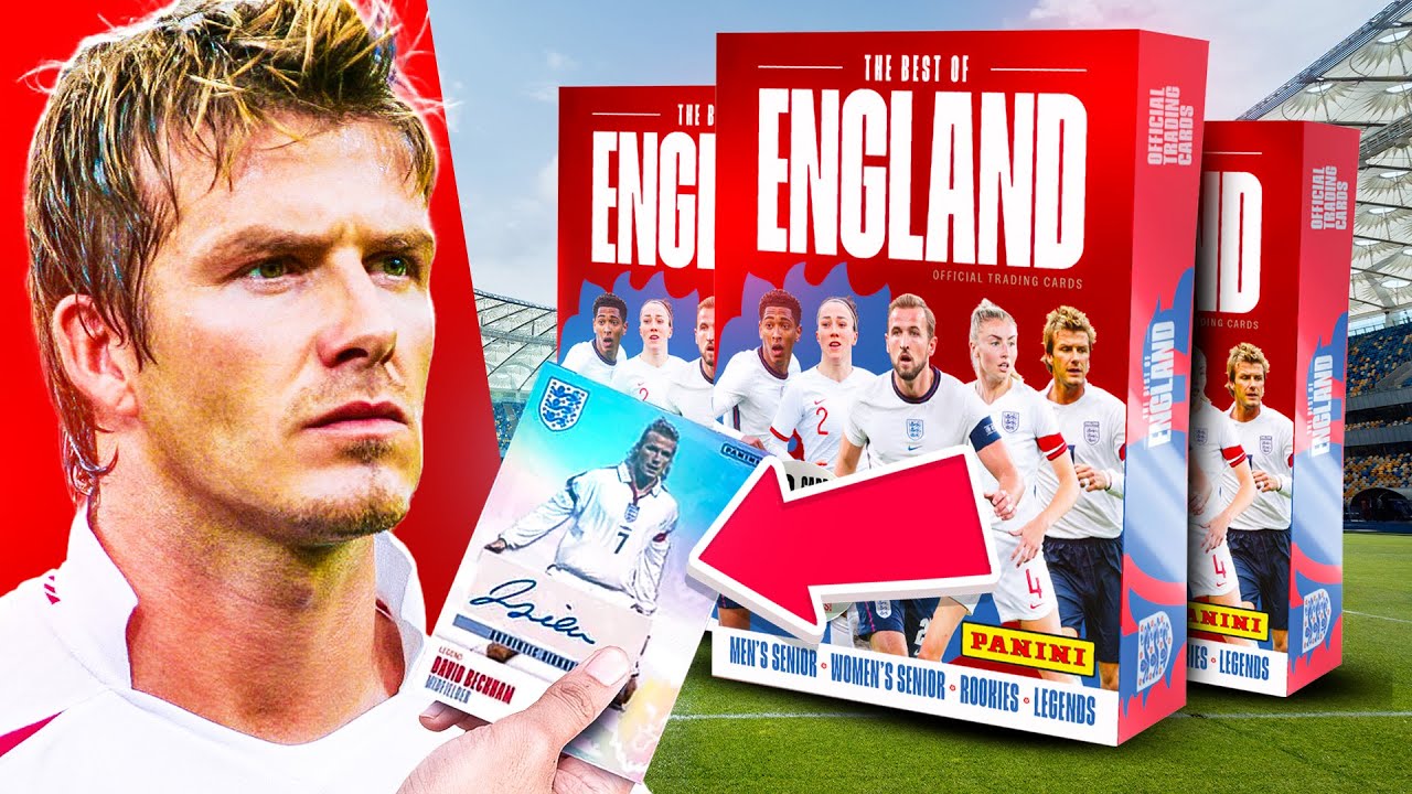 The Best Of England! LEGEND AUTO! We open FOUR Official 2022 Team ...
