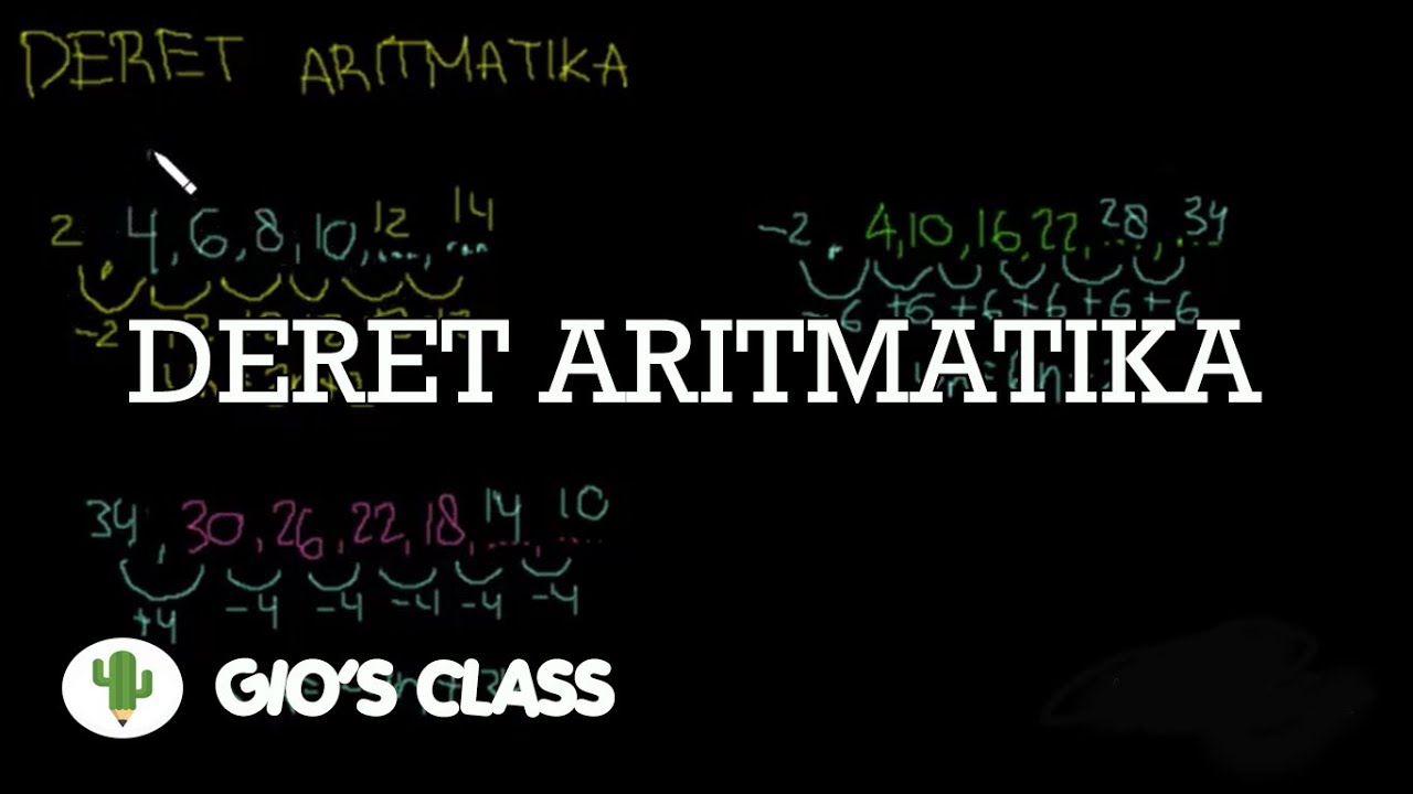 Cara mudah mengerti dan menghitung deret aritmatika - YouTube