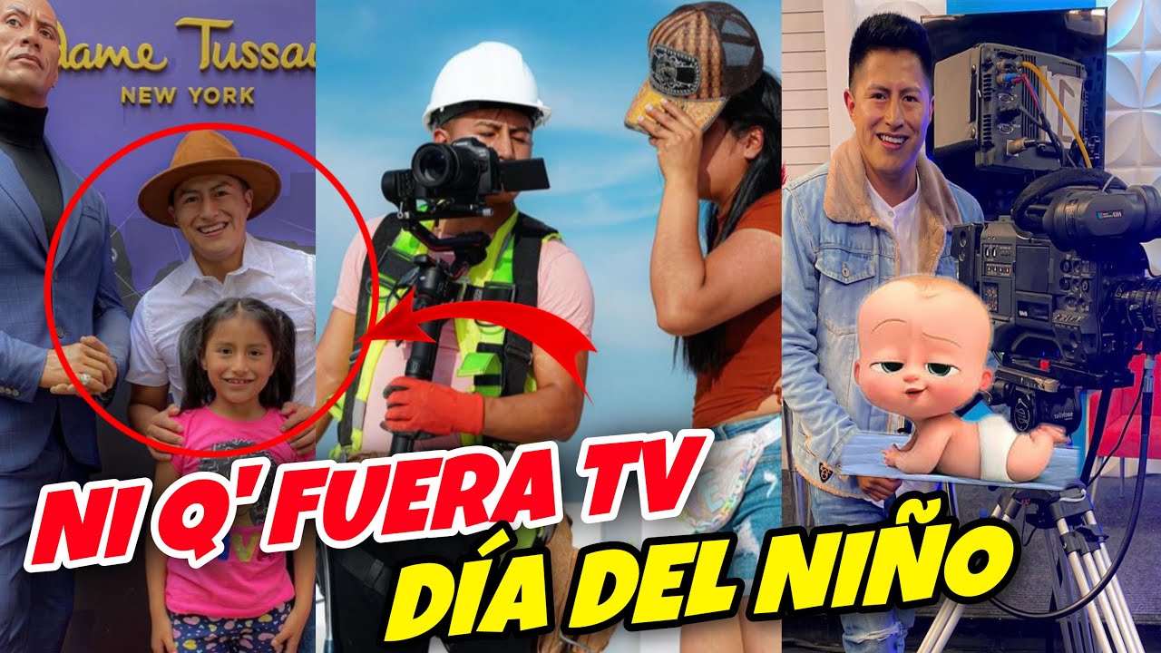 NI Q FUERA TV DÍA DEL NIÑO | ESTRENÓ SU CANCIÓN - YouTube