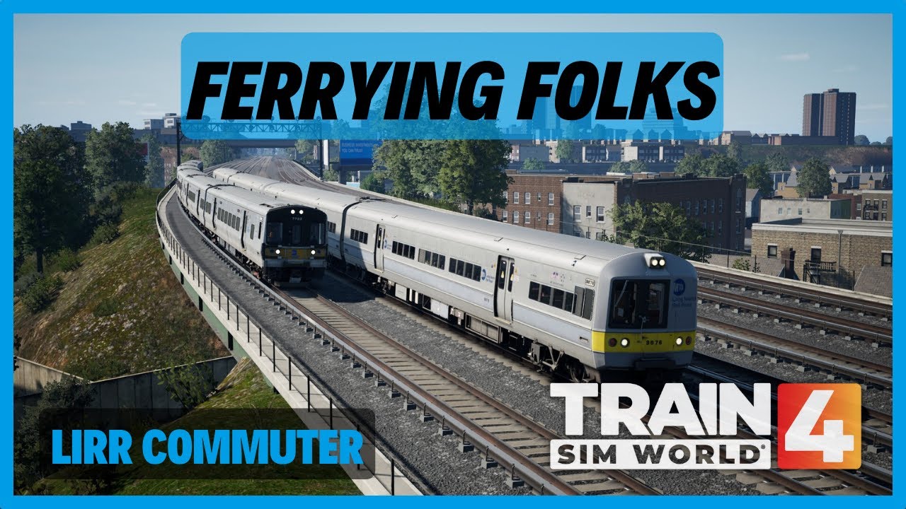 TSW4 | Ferrying Folks | M3 | LIRR Commuter: New York - Long Beach ...