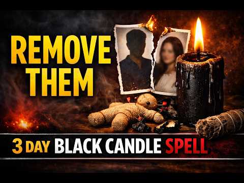 REMOVE THEM FROM YOUR LIFE IN 3 DAYS ⚡ Black Candle Spell That WORKS FAST