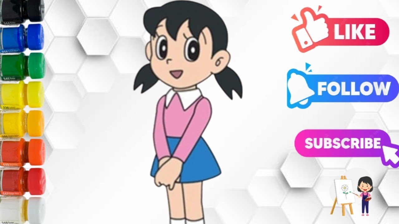 Draw Suzuka with me/Suzuka drawing for kids and beginners/draw Suzuka ...