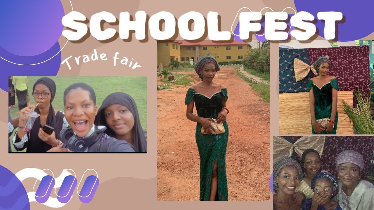 VLOG 001: SCHOOL FEST😌🔥- going to the market / trade fair prep ...