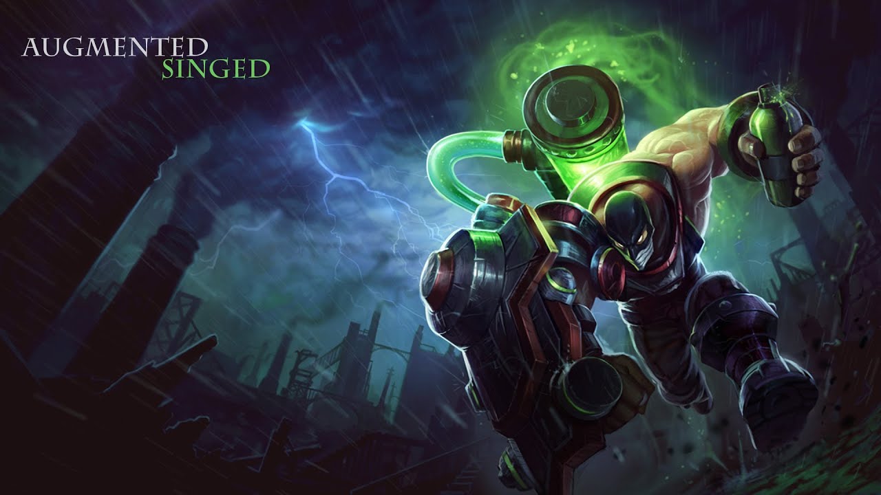 Augmented Singed Skin Spotlight - YouTube