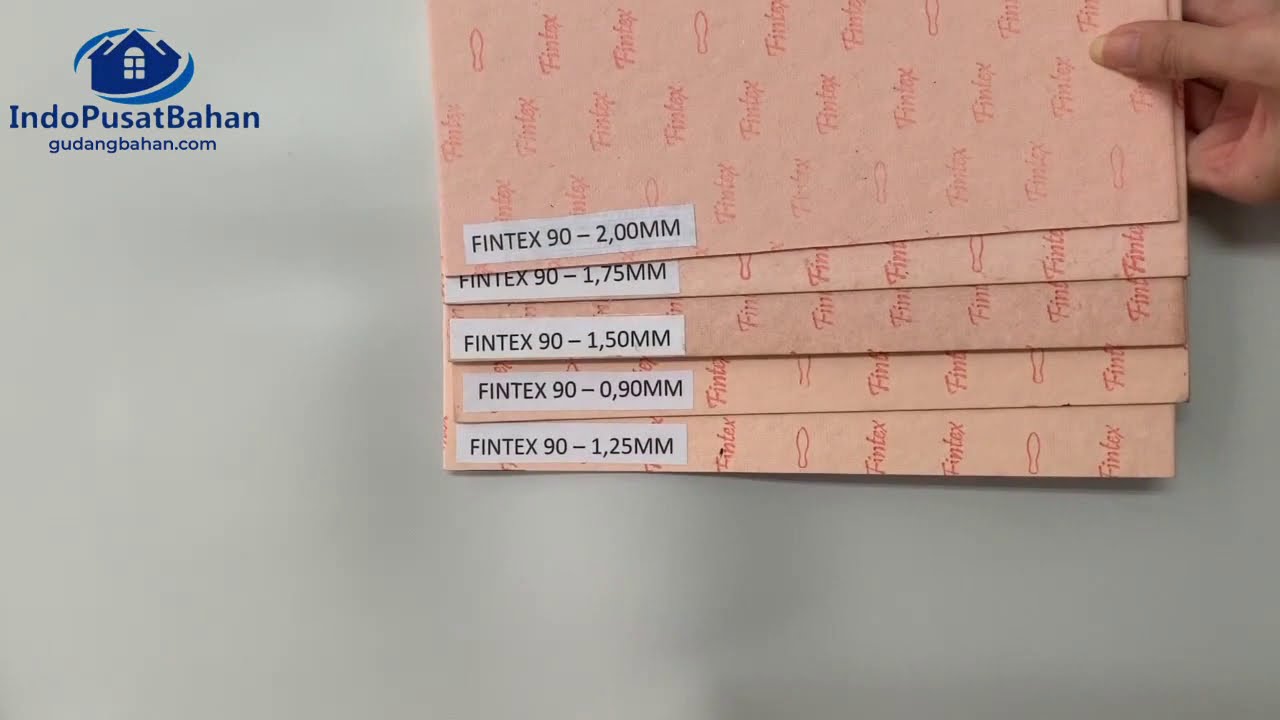 FINTEX 90 - Texon / Insole Paper / Cellulose Board - YouTube