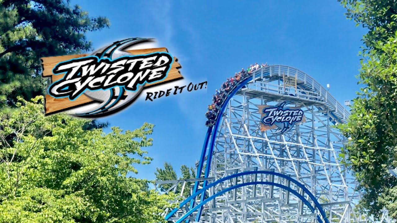 Twisted Cyclone Off-Ride HD POV Six Flags Over Georgia - YouTube