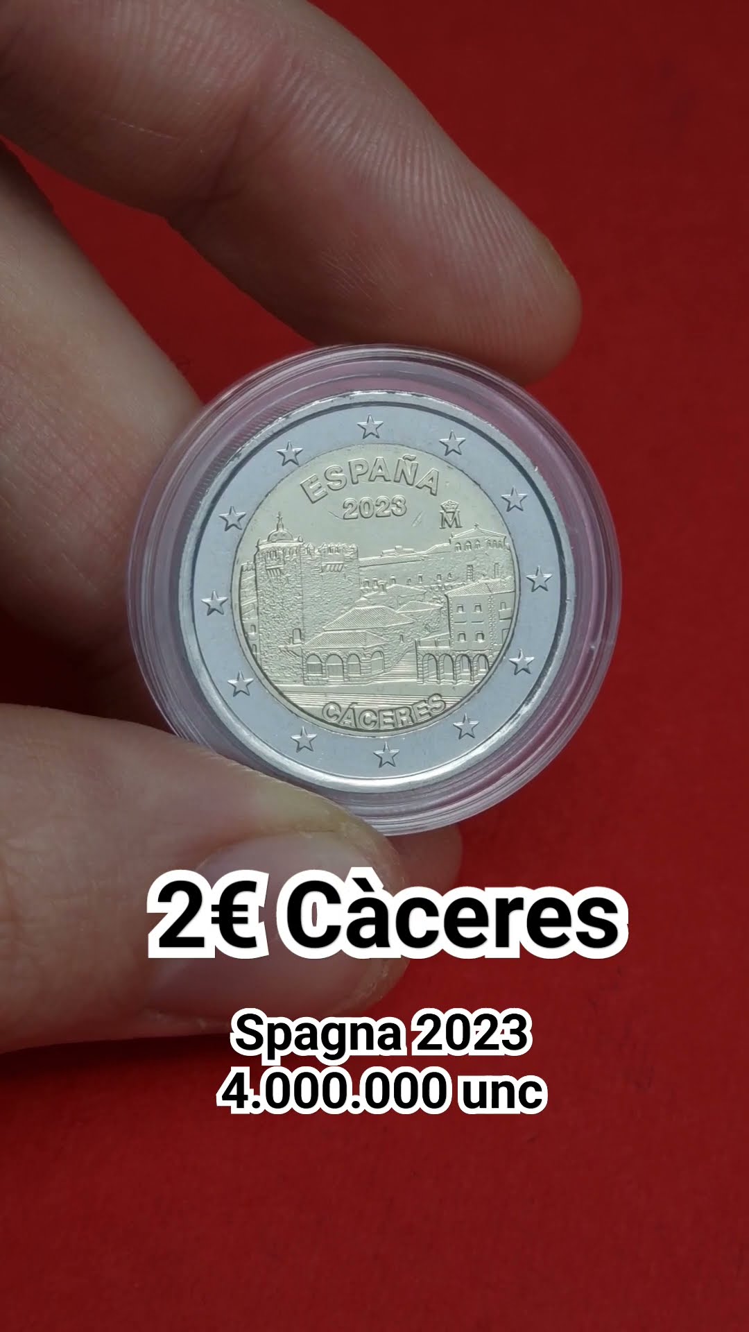 2€ città di Càceres spagna 2023 ,moneta bellissima e interessante # ...