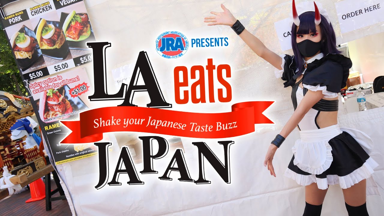 LA Eats Japan - Cosplay Contest & Japanese Food! - YouTube