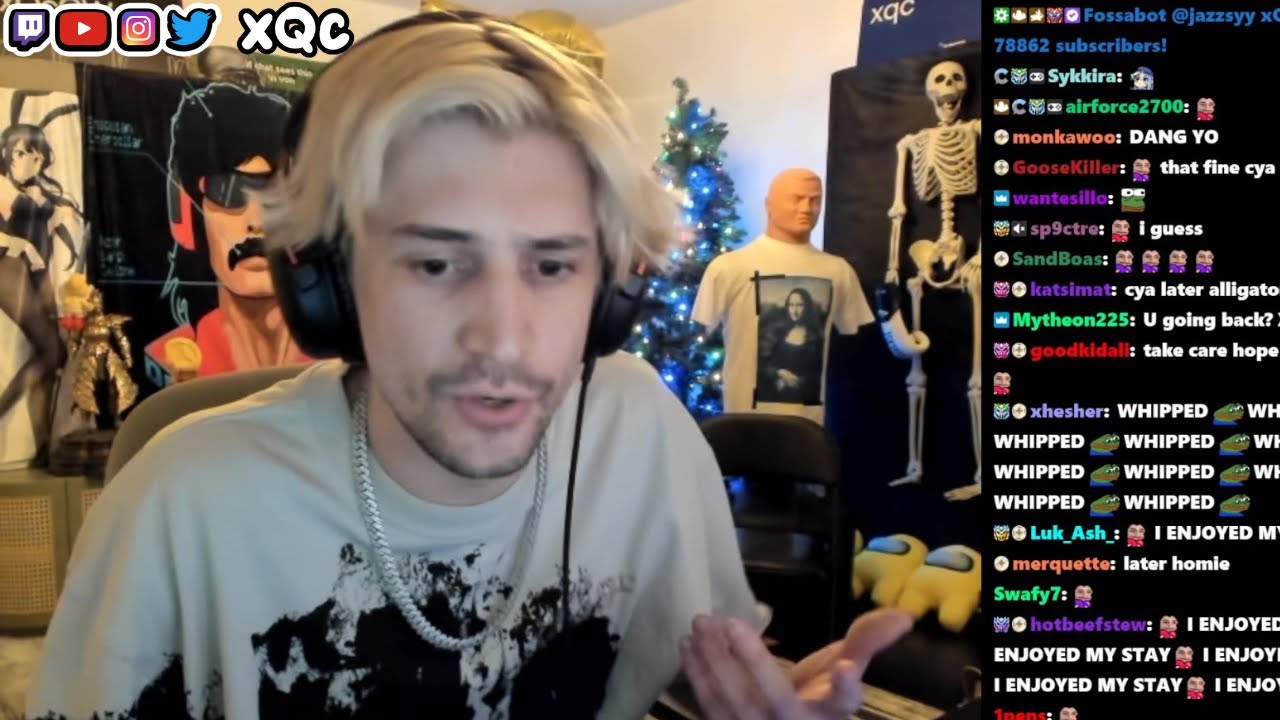 For the first time ever, xQc had to end stream early because of this ...