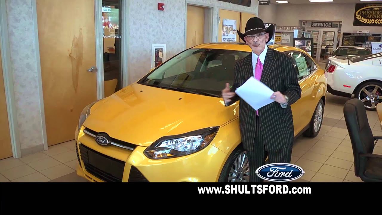 Richard Bazzy 2012 Feburary Shults Ford Focus commercial - YouTube