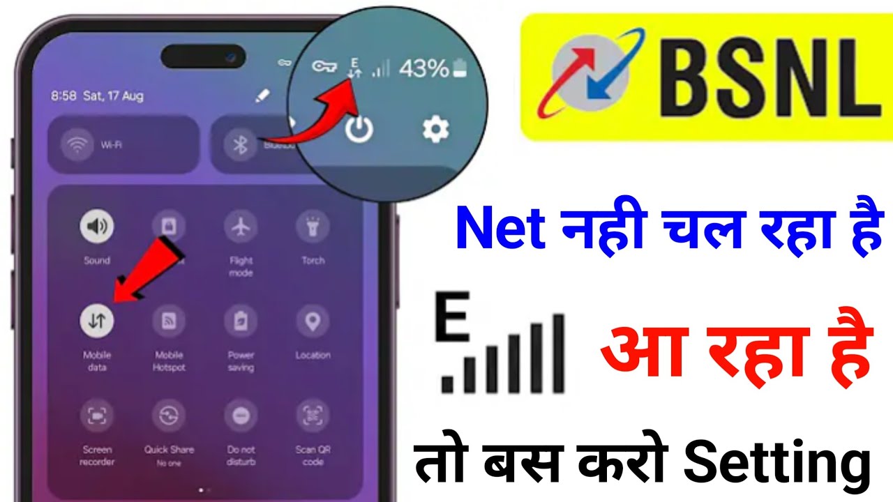 BSNL E Network Problem 2024 | BSNL E Internet Problem | BSNL 2G,3G ...