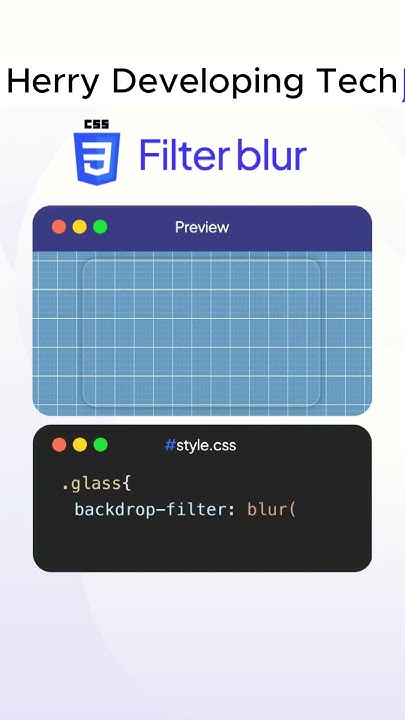 🔍 Mastering CSS3 Filter Blur: Add Depth to Your Designs! ||#shorts #coding #react #ai #js #code ...