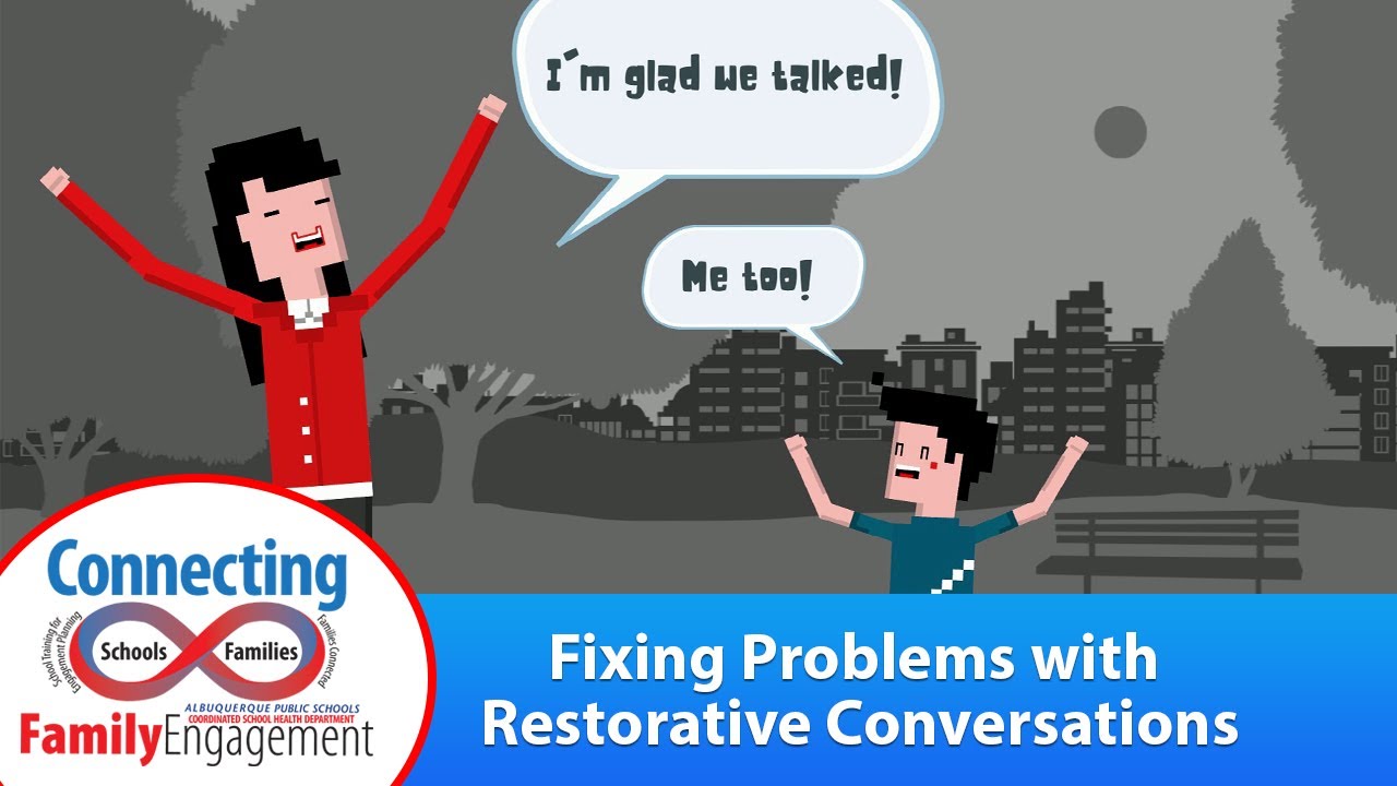 Fixing Problems with Restorative Conversations (Part 1) - YouTube