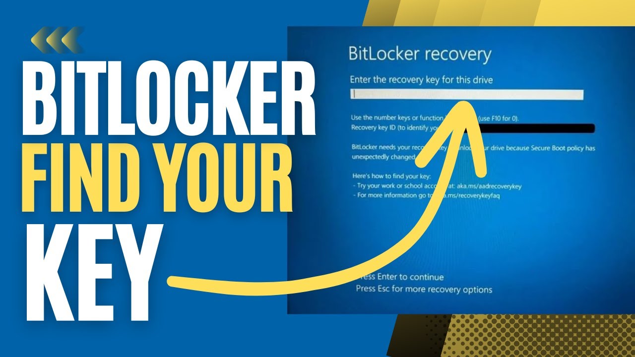 BitLocker 2025: How to Recover Your Recovery Key and Exit the Blue ...