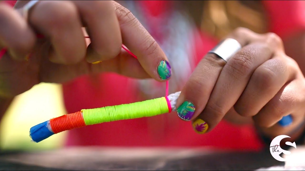 NEON BRACELET DIY: STYLISH ACCESS - CREATE + CULTIVATE - YouTube