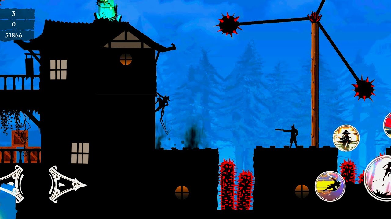 Ninja Arashi 2 | Level 11 | smily games | ninja ki power Aaj PTA chali ...