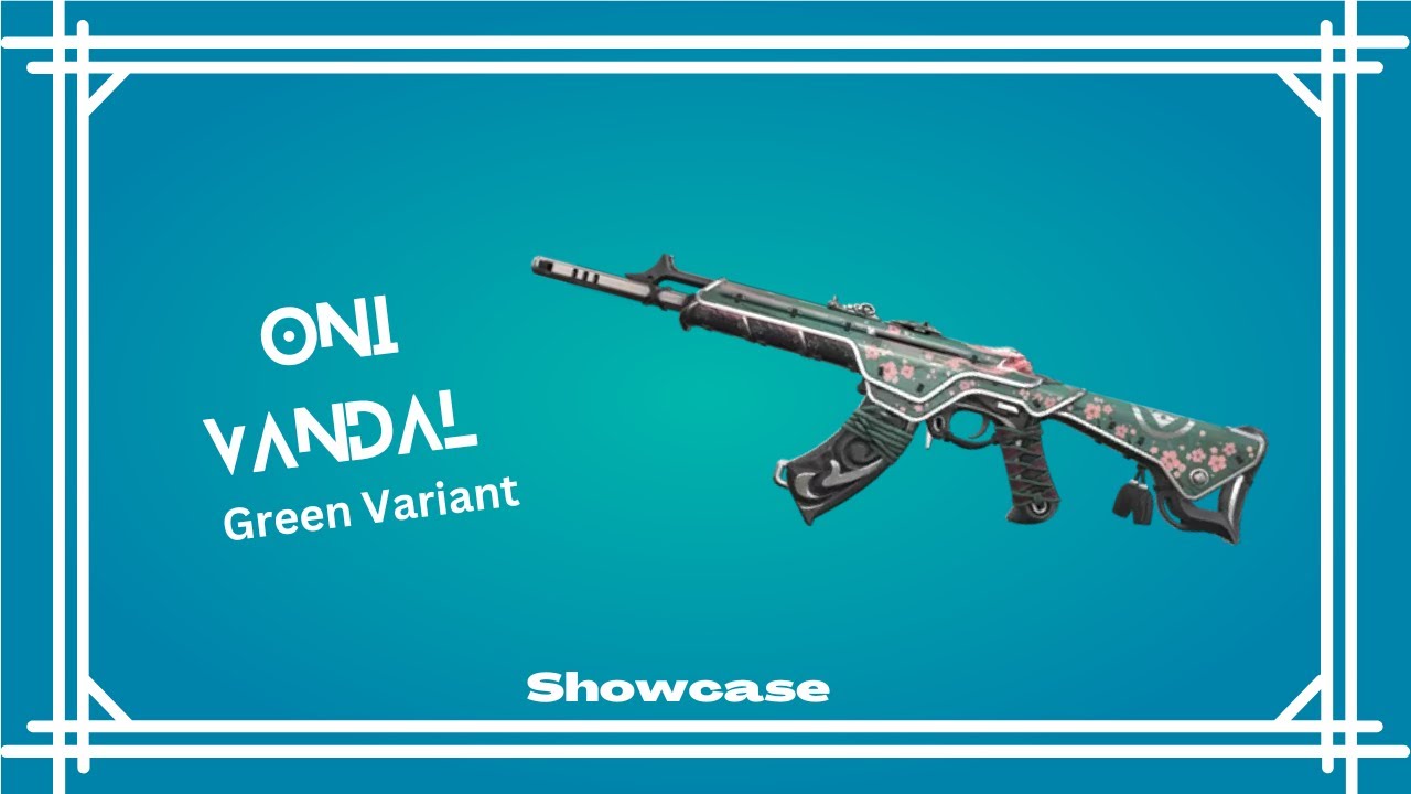 Oni Vandal Green Variant (Vandal Oni Variante Verde) Showcase - YouTube