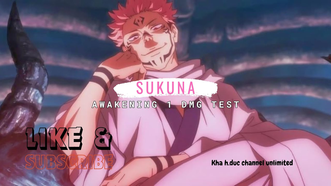 Jujutsukaisen Phantom Parade | Sukuna awakening 1 dmg test - YouTube