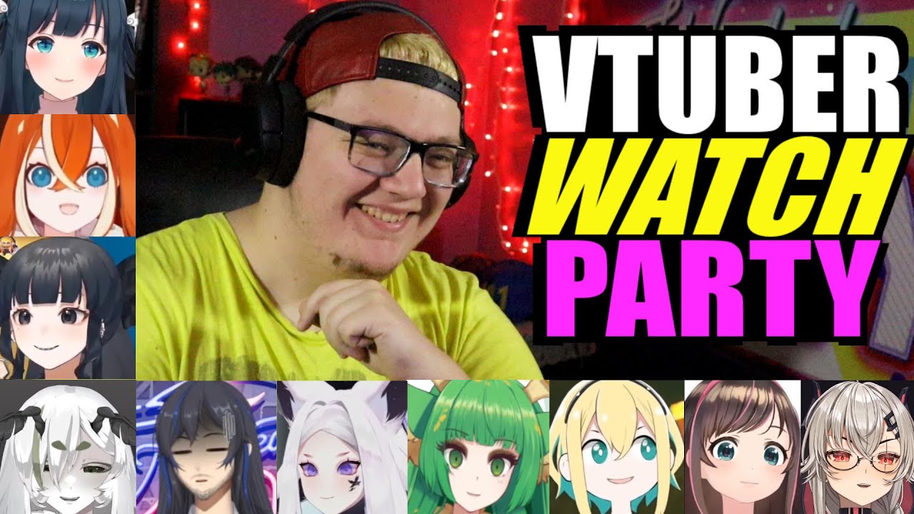 VTUBER LIVE WATCH PARTY / Any and all Vtuber Clips! - YouTube