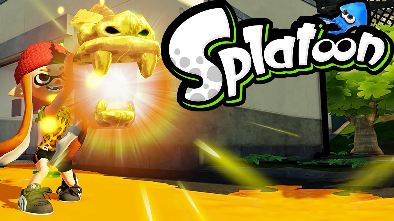 Splatoon Wii U Rainmaker Update News! Slosher & Splatling Squad Battle ...