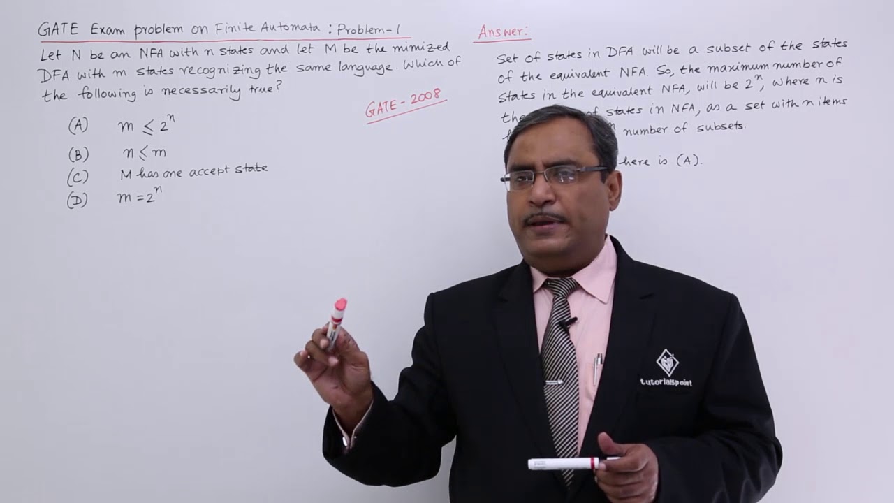 Exercise On Finite Automata - YouTube