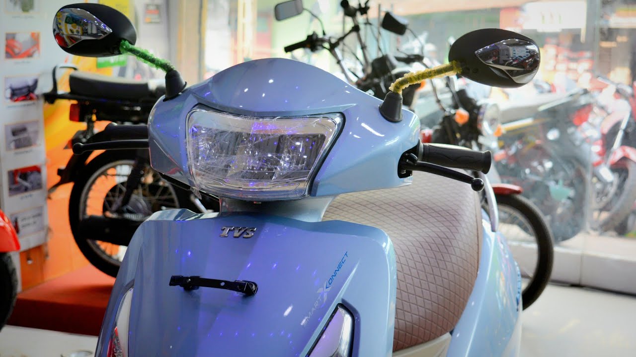 New TVS Jupiter Grande 2019 with Bluetooth Connectivity and Smart ...