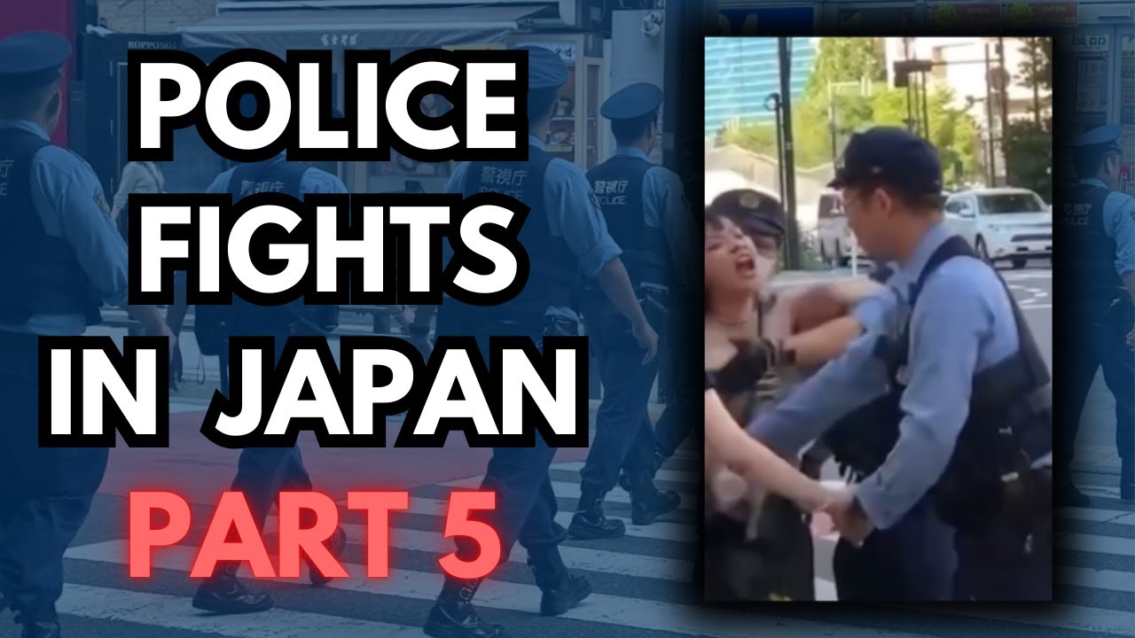 Police Fights In Japan Part 5 - YouTube