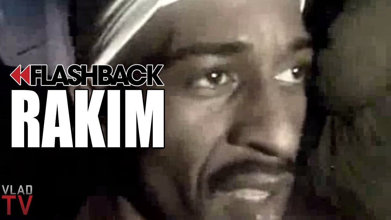 Rakim on Being #1 on a Lot of People's All-Time Rapper Lists (Flashback ...