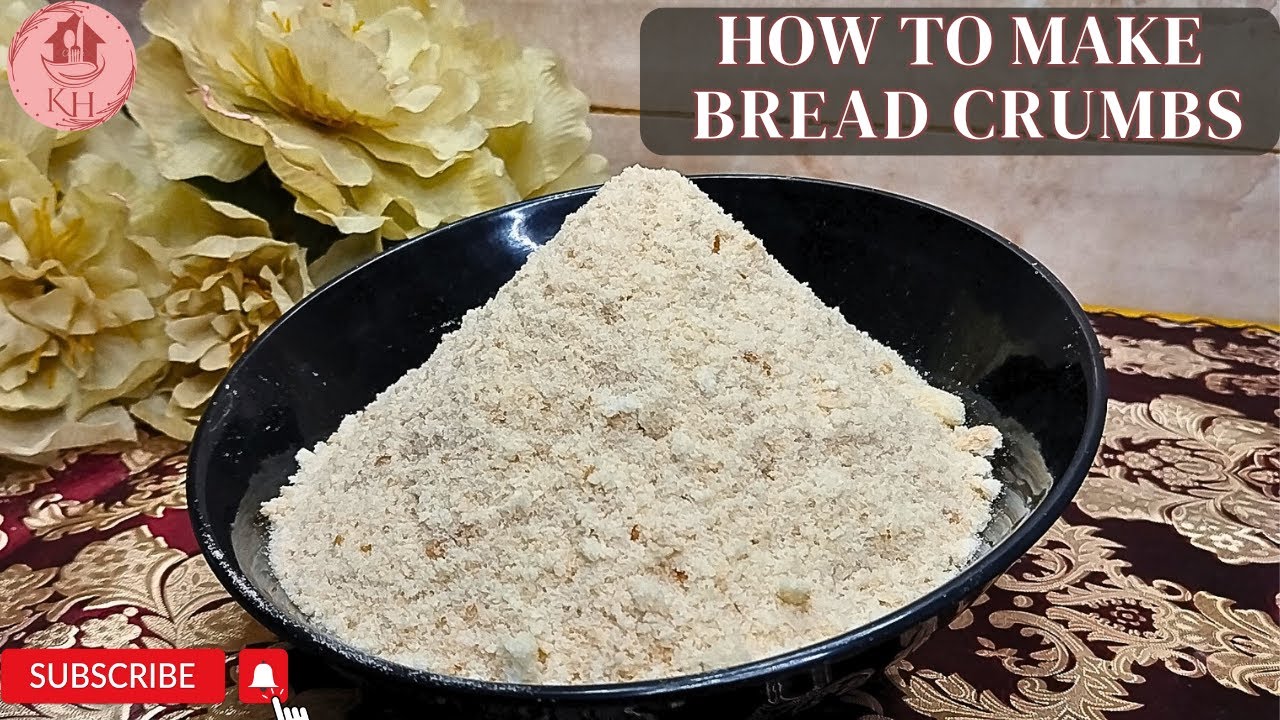 How to make and store Bread Crumbs at Home - YouTube