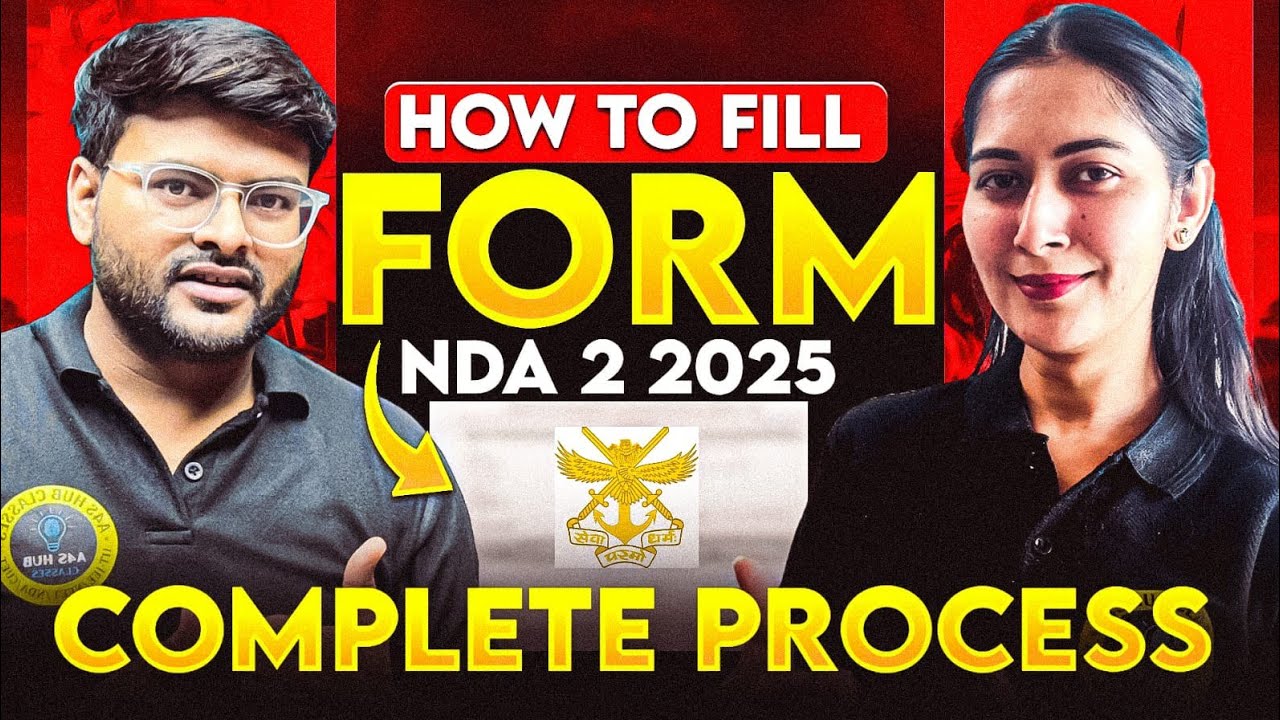 How to fill Form NDA 2 Online 2025 ️ | NDA 2 /2025 Application Form ...