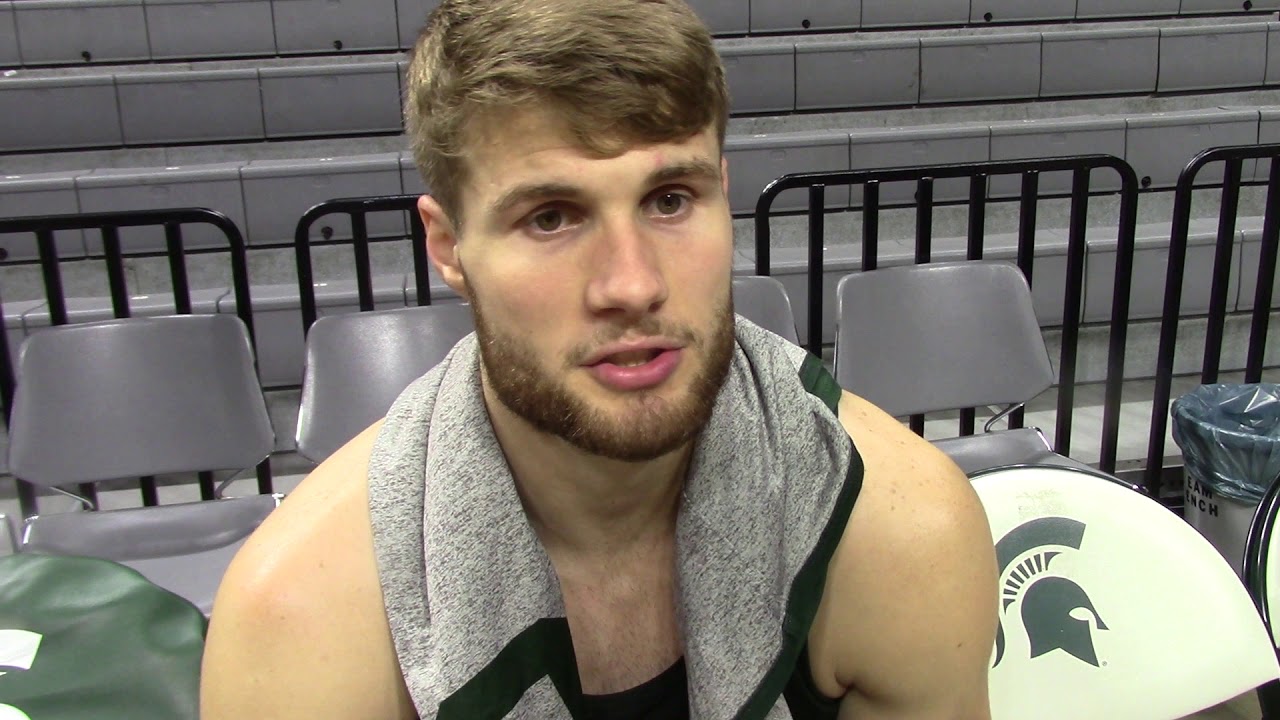 Kyle Ahrens Talks Duke Blue Devils Post Practice! - YouTube