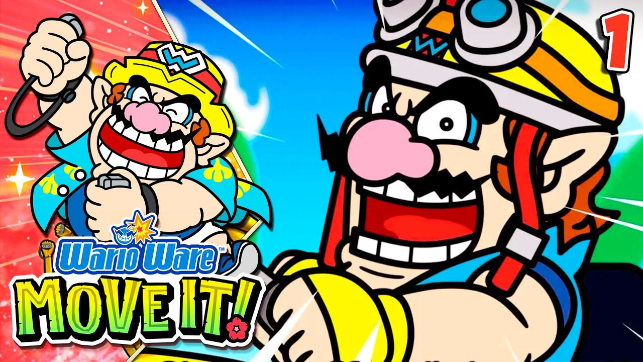 ¡WARIO SE VA DE VACACIONES! - WarioWare Move It! #1 - (Nintendo Switch ...