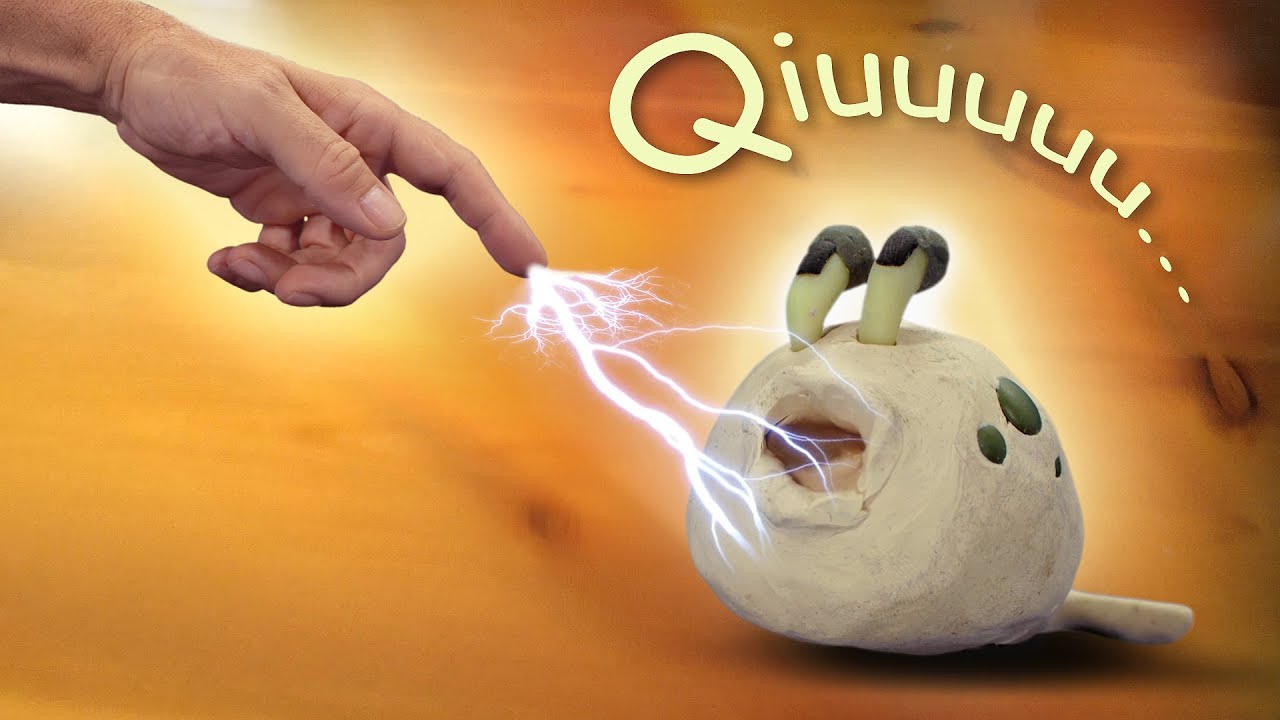Qute: From Clay to Life ⚡ The Amazing Story of Q 's Birth - YouTube