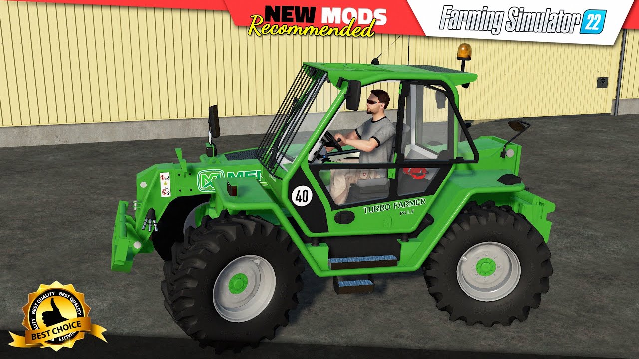 FS22 | Merlo P41.7 Turbofarmer - Farming Simulator 22 New Mods Review ...