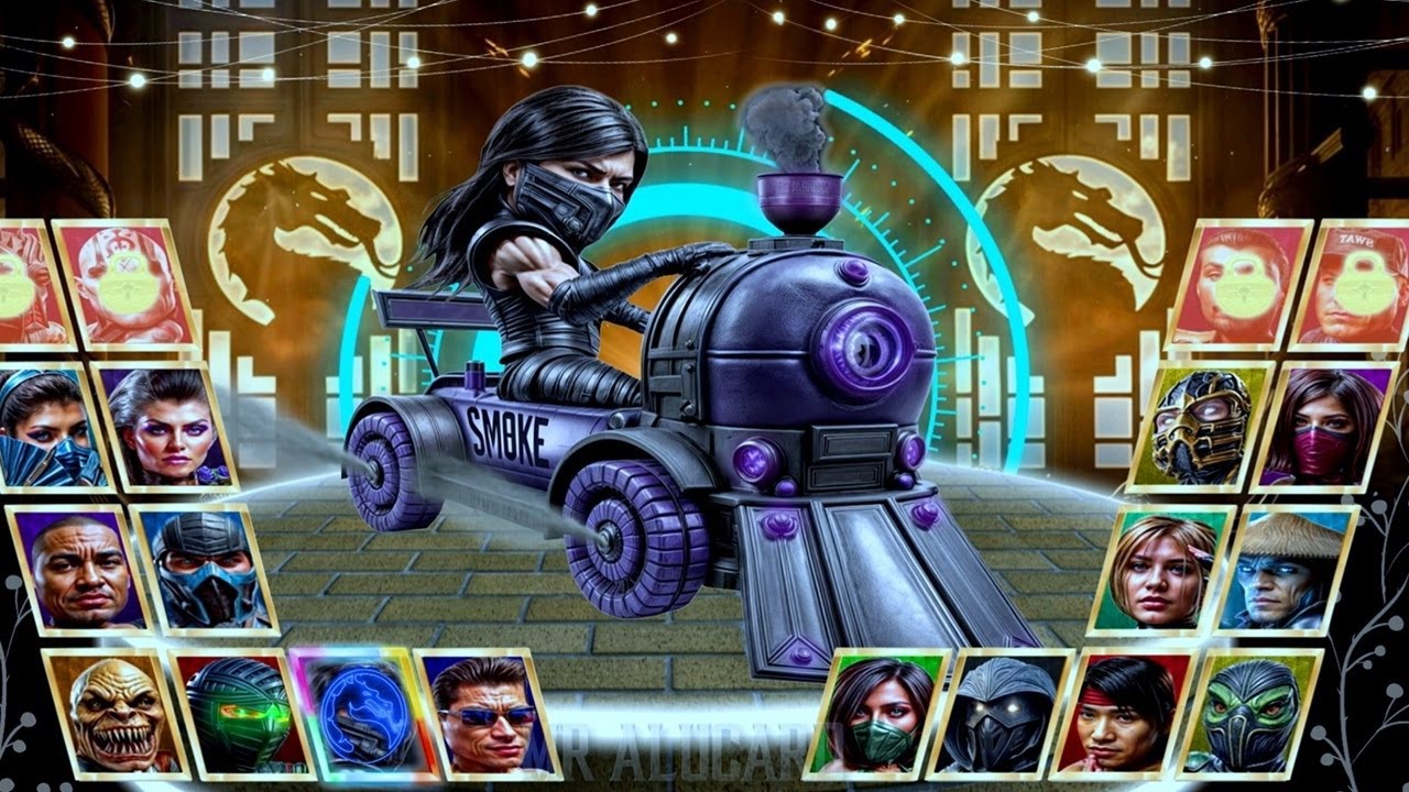 Mortal Kombat New Kart Racing Game Concept - YouTube