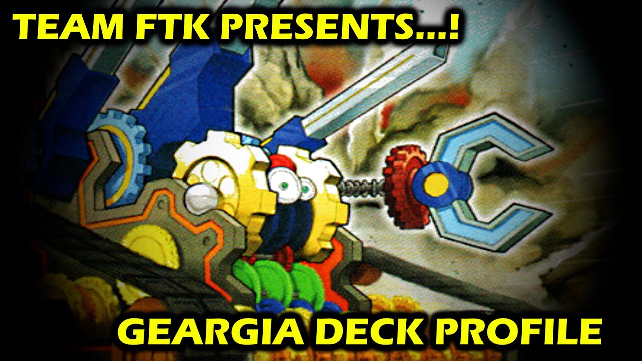 YuGiOh Geargia Deck Profile #MR5 - YouTube