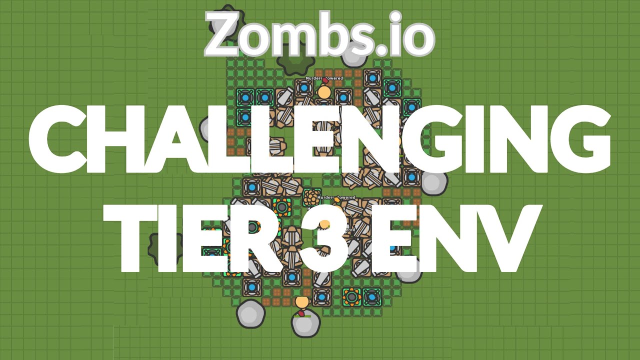 Zombs.io - EXCELLENT BASE | CHALLENGING TIER 3 ENV | WAVE 170+ | ft ...