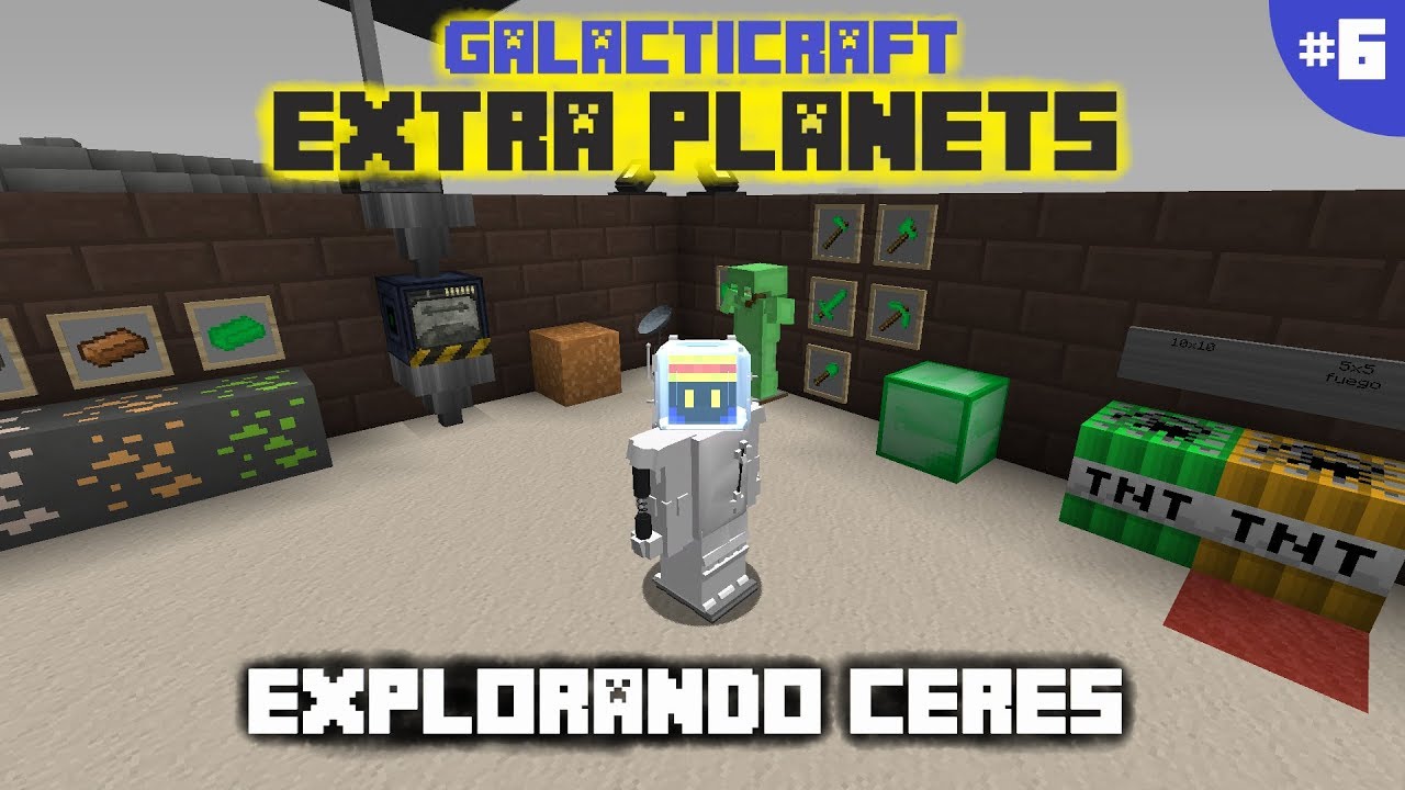EXTRA PLANETS GALACTICRAFT 1.12.2 | EXPLORANDO CERES (MINECRAFT MOD ...