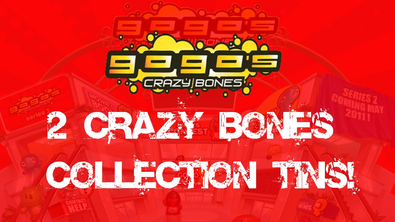 Opening two GoGo's Crazy Bones Collection Tins! - YouTube