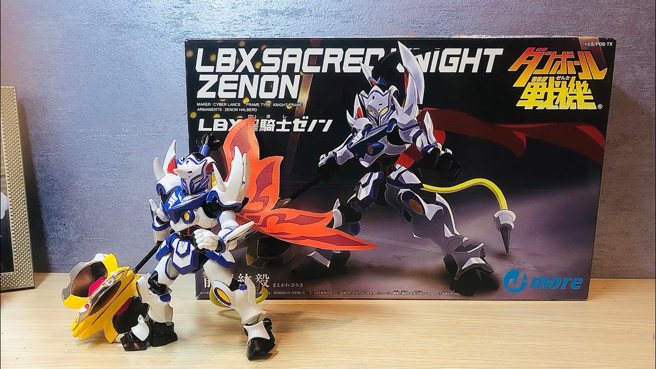 review đấu sĩ LBX Sacred Knight Zenon - YouTube