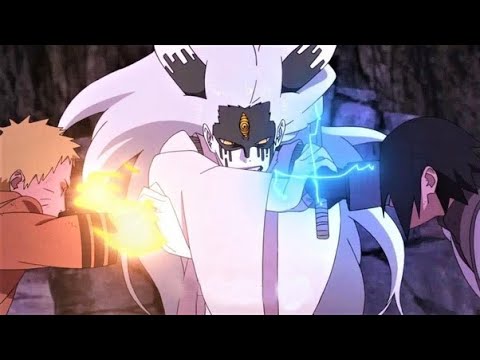 Naruto, Sasuke, Boruto & 5 Kage vs Momoshiki Otsutsuki HD Sub Indonesia