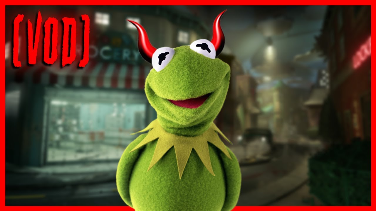 [Silent Scream VOD] Kermit the Frog somehow ended up in this program ...