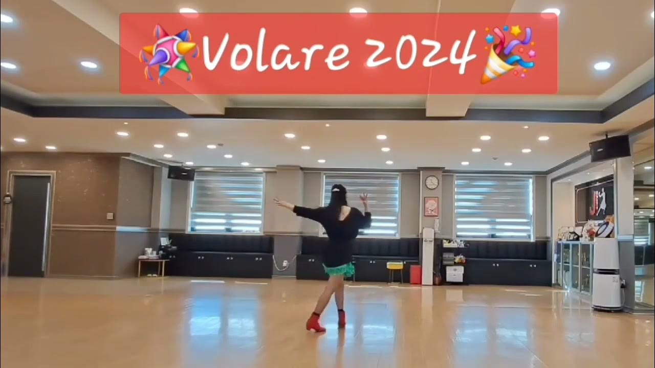 Volare 2024 line dance // Level : Improver - YouTube