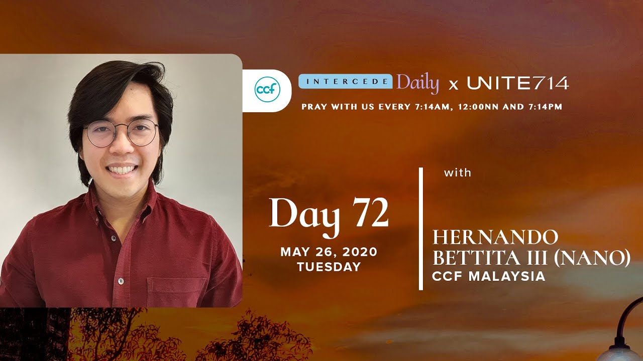 Intercede Daily - Day 72 - YouTube