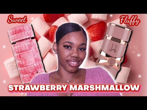 The BEST Strawberry Marshmallow PERFUMES EVER! 🍓Yara Elixir, Tiramisu Smores, Pink Blush, etc 