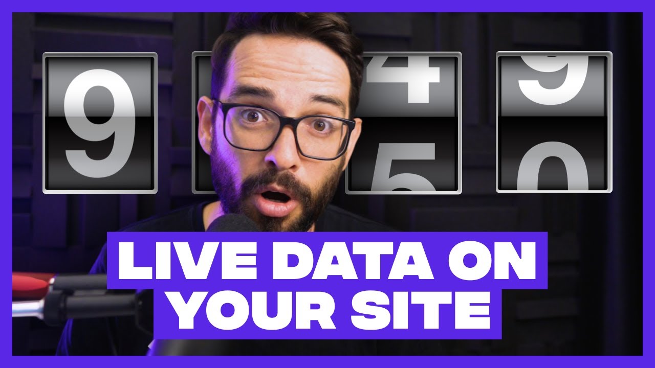 How You Can Add LIVE DATA to Your Webflow Site (Super Cool!) | Full ...
