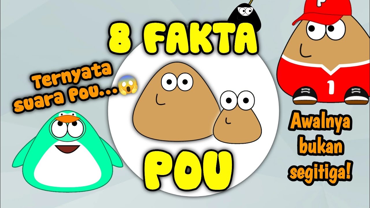 8 DETAIL GAME POU YANG JARANG DIKETAHUI | CERITA ASAL-USUL POU ZAKEH ...