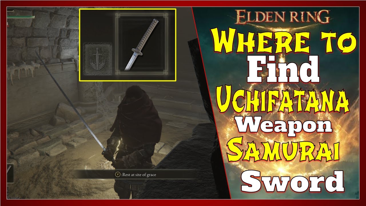 Elden Ring | Where to Find Uchigatana (Samurai Style Sword) - YouTube