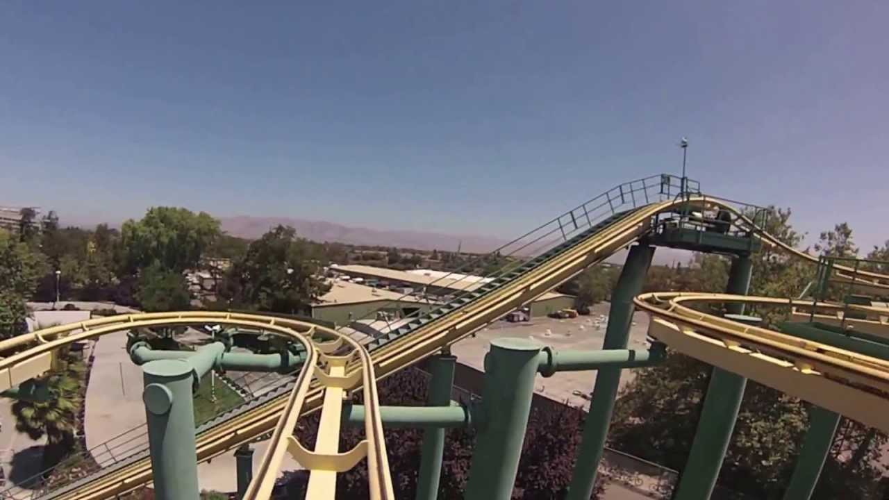 HD Psycho Mouse Roller Coaster GoPro POV, California's Great America ...