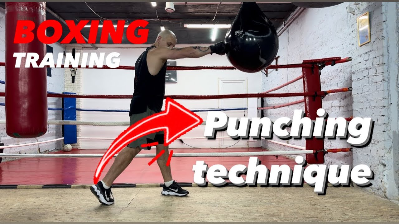Best punching technique in boxing. /Punching techniques. - YouTube